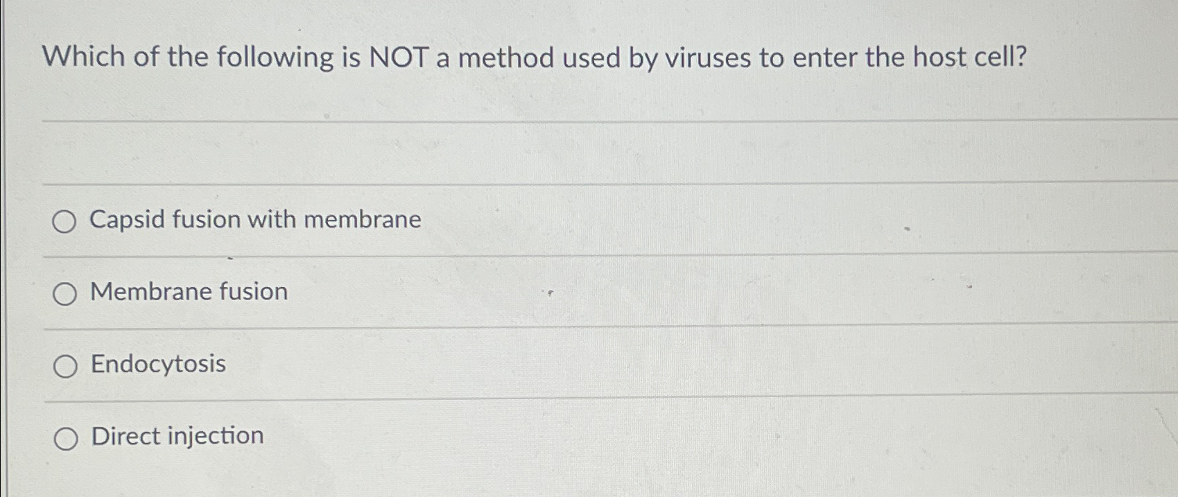 Solved Which of the following is NOT a method used by | Chegg.com