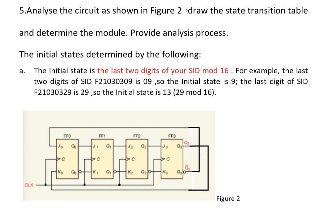 Need details solution and the transition table need | Chegg.com