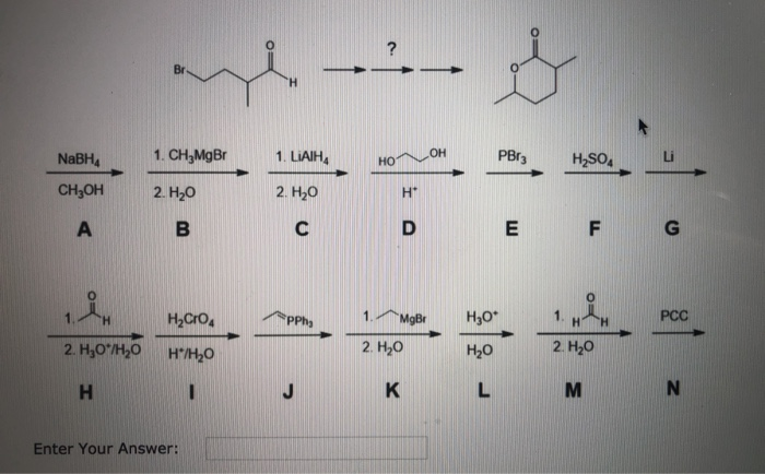 Solved Complete the following synthesis by selecting from | Chegg.com