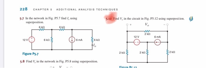Solved 228 CHAPTER 5 ADDITIONAL ANALYSIS TECHNIQUES 5.7 In | Chegg.com