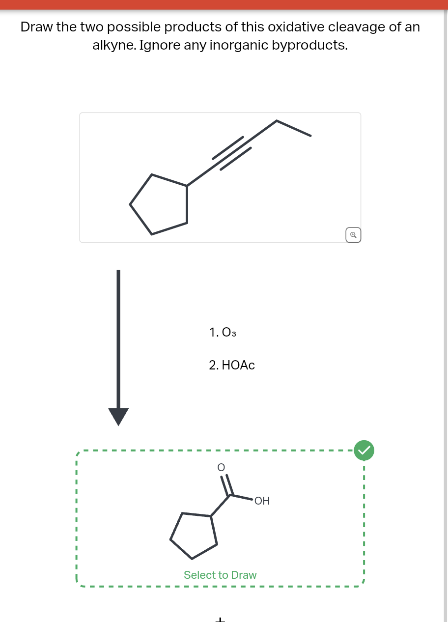 Solved Draw the two possible products of this oxidative | Chegg.com