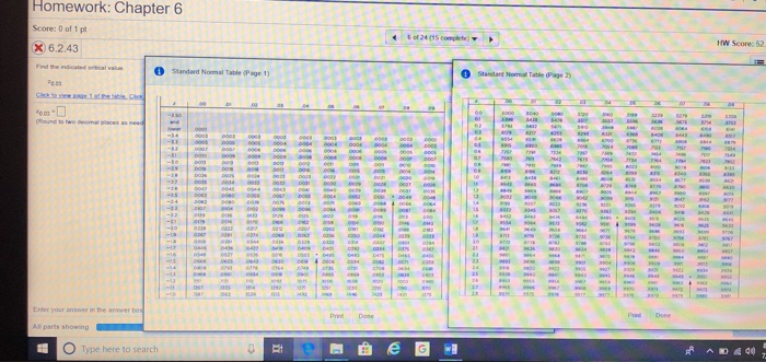 Solved Homework Chapter 6 Score 0 Of 1 Pt 6of24 15