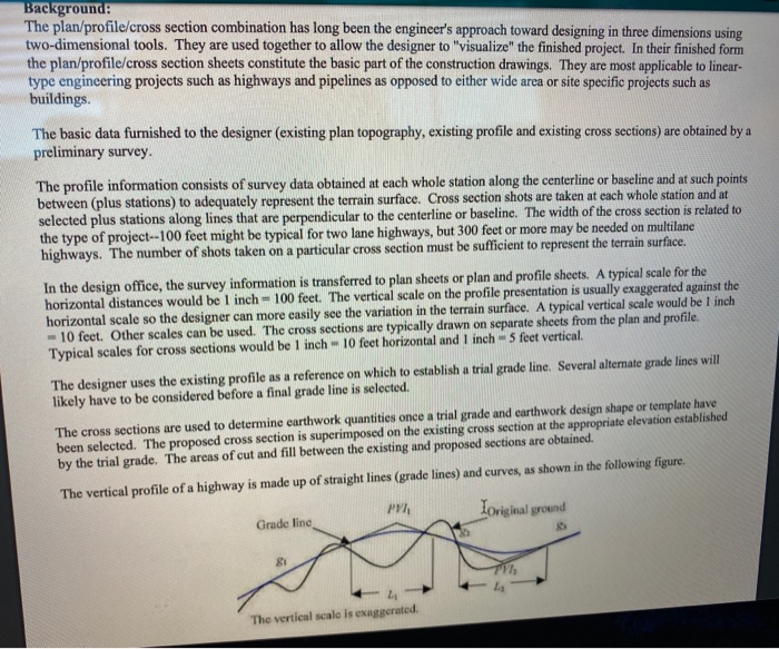 Task: Develop a profile plot. The profile view | Chegg.com