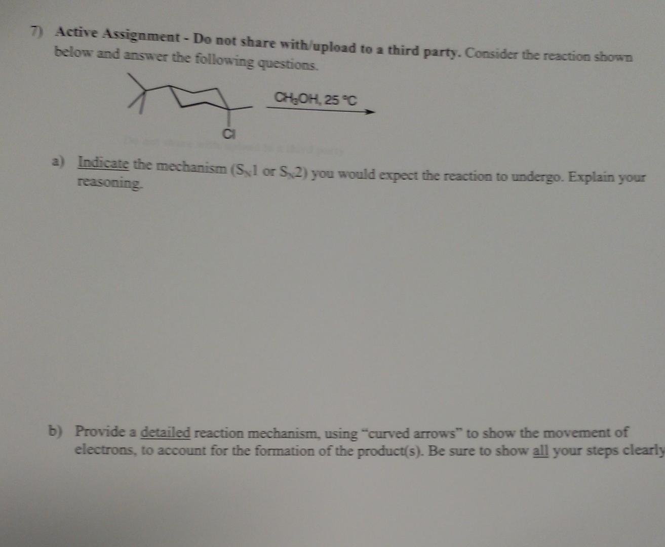 Solved 6) Active Assignment - Do not share with/upload to a | Chegg.com