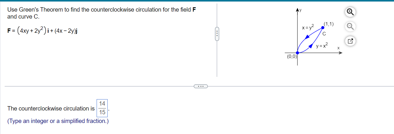 Solved Use Green's Theorem to find the counterclockwise | Chegg.com