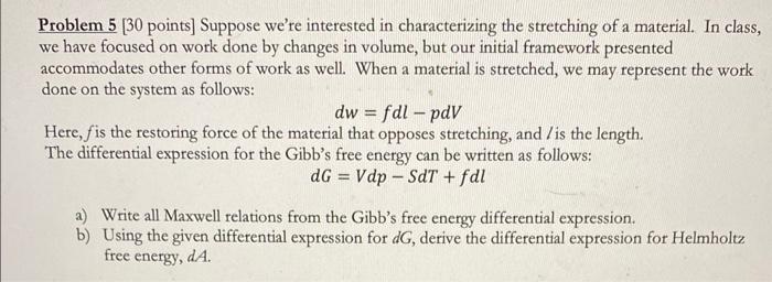 Solved Problem 5 [ 30 points] Suppose we're interested in | Chegg.com