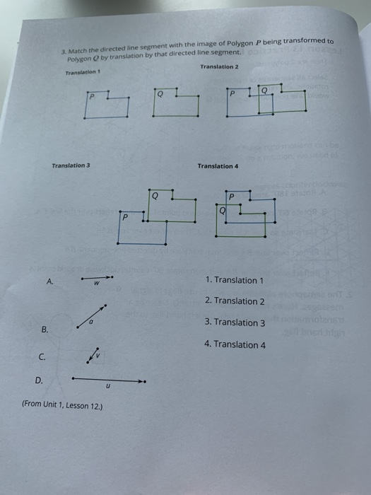 Solved Lesson 13 Practice Problems 1. Here are 2 polygons: | Chegg.com