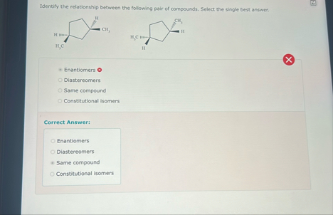 Solved Identify the relationship between the following pair | Chegg.com