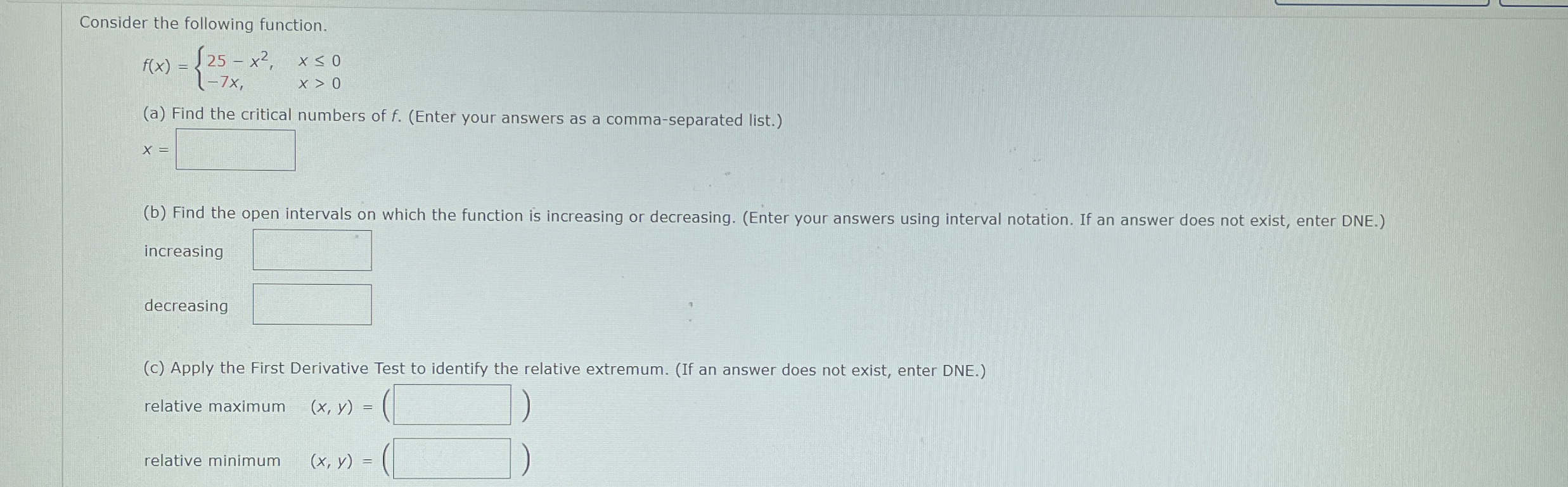 Solved Consider the following | Chegg.com