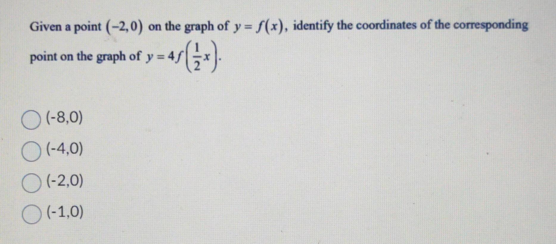 Solved Determine one possible restriction for the domain of | Chegg.com