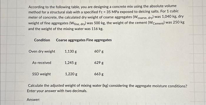 Solved According to the following table, you are designing a | Chegg.com