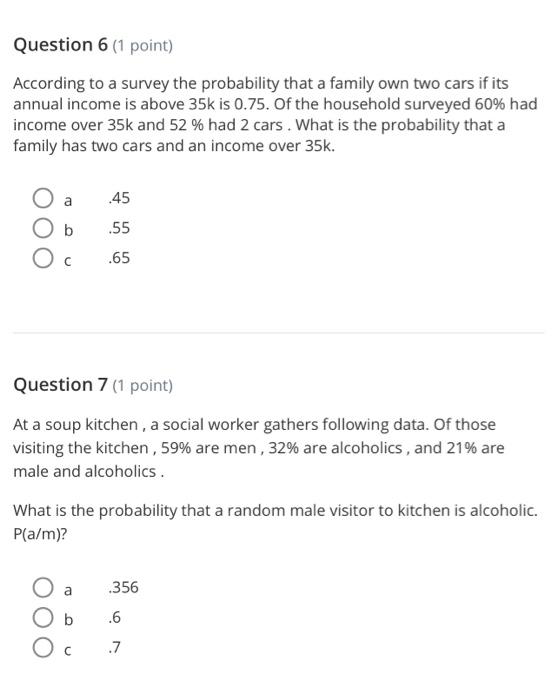 Solved Joint probability under statistical independence is | Chegg.com
