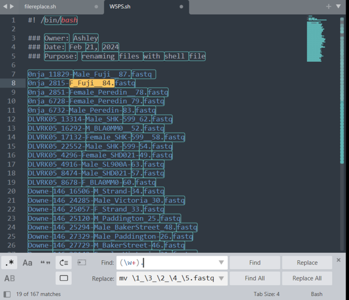 I was looking for help in how to rename this file in | Chegg.com