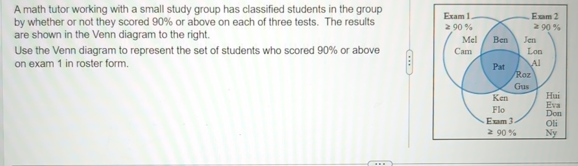 Solved A math tutor working with a small study group has | Chegg.com