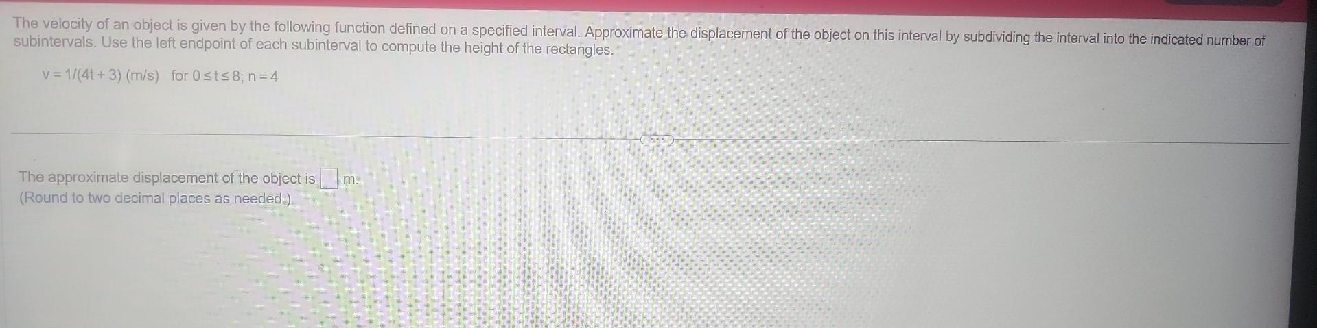 Solved subintervals. Use the left endpoint of each | Chegg.com