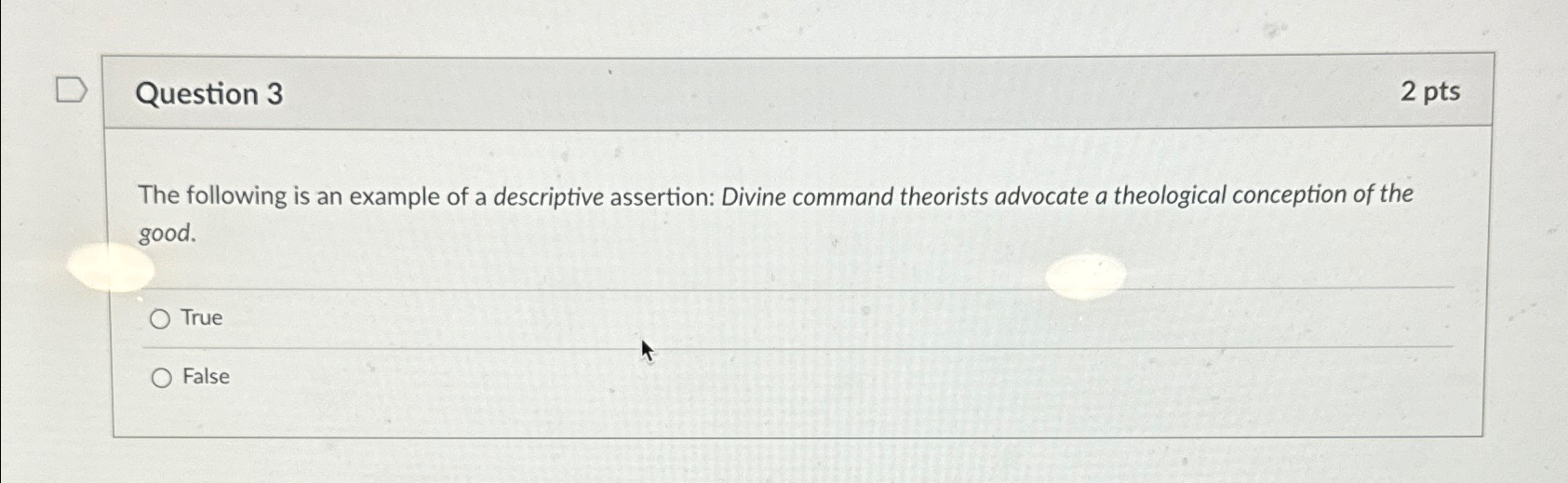 Solved Question 32 ﻿ptsThe following is an example of a | Chegg.com