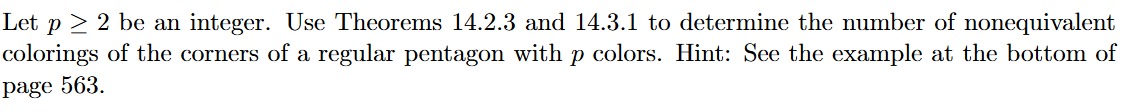 Solved Let \( ﻿p \geq 2 \) ﻿be an integer. Use Theorems | Chegg.com