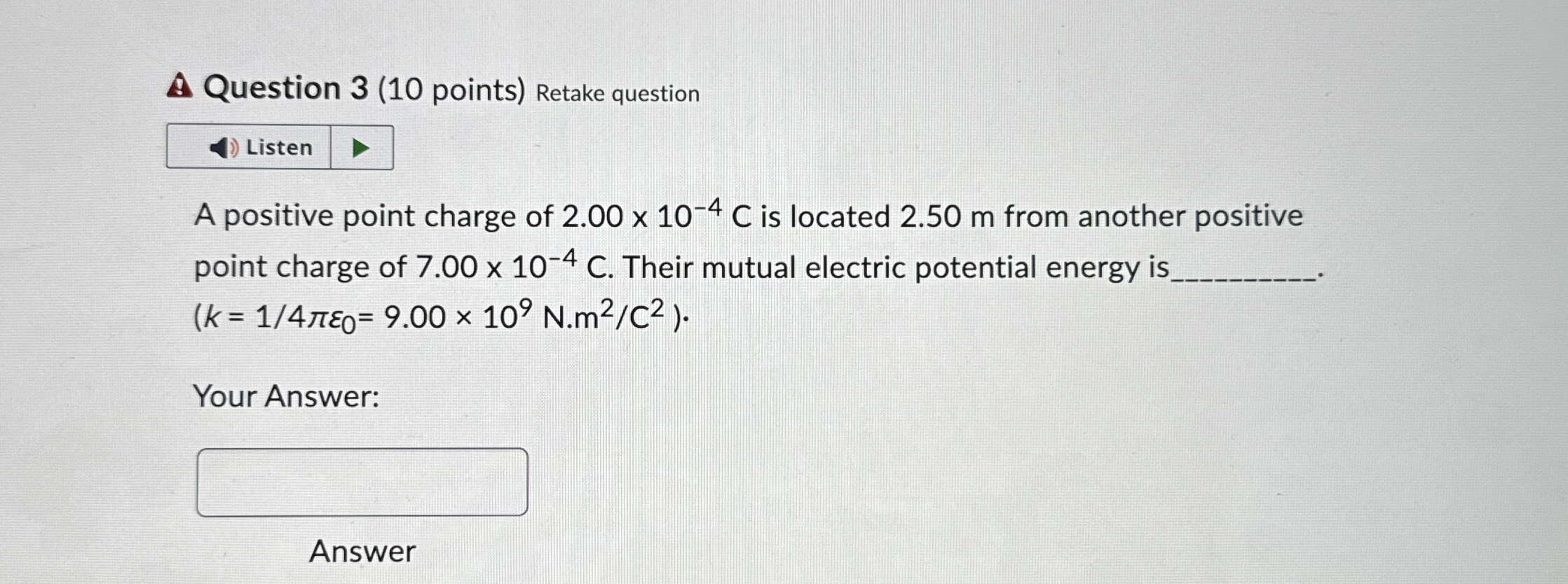 Solved Question 3 (10 points) Retake questionA positive | Chegg.com Solved Question 3 (10 points) Retake questionA positive | Chegg.com