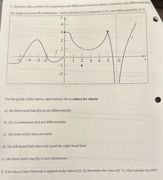 Solved 2. Students often confuse the similarities and | Chegg.com