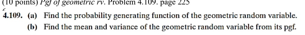 Solved How to solve 64.109. (a) ﻿Find the probability | Chegg.com