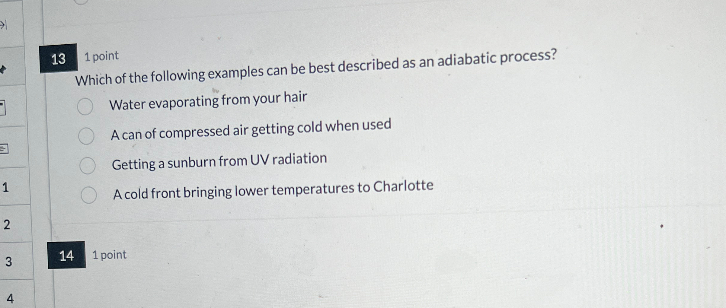 Solved 131 ﻿pointWhich of the following examples can be best | Chegg.com
