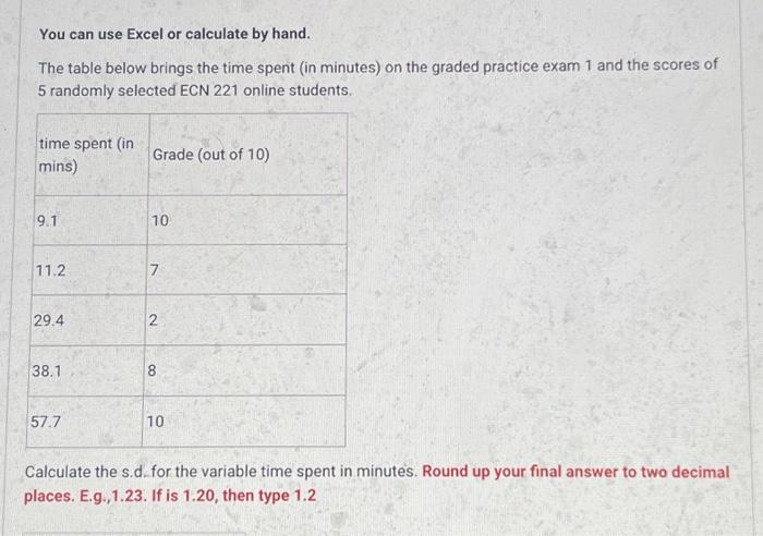Use the drop-down to classify the variable number of | Chegg.com