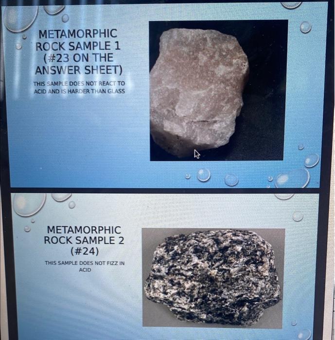 Solved Instructions for Lab 2 - Rock and Mineral Laboratory | Chegg.com