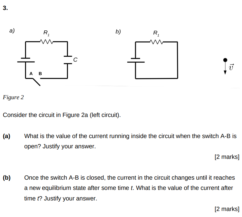 Solved Figure 2consider The Circuit In Figure 2a Left