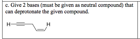 Solved c. ﻿Give 2 ﻿bases (must be given as neutral compound) | Chegg.com