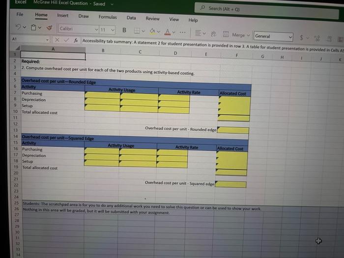Solved IE Exercise 17-19 (Static): Activity-based costing to | Chegg.com