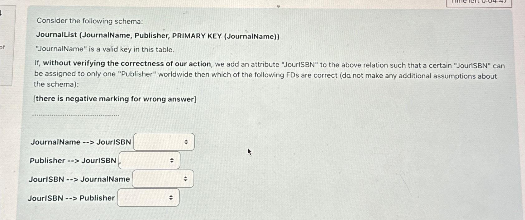 Solved Consider the following schema:JournalList | Chegg.com