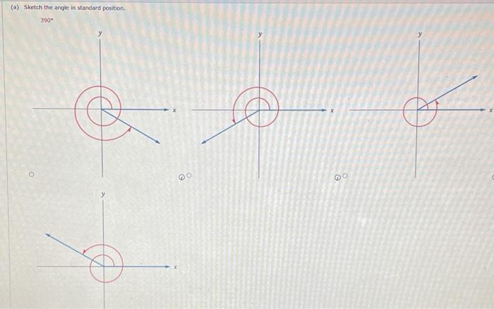 Solved Estimate the number of degrees in the angle.(a) | Chegg.com