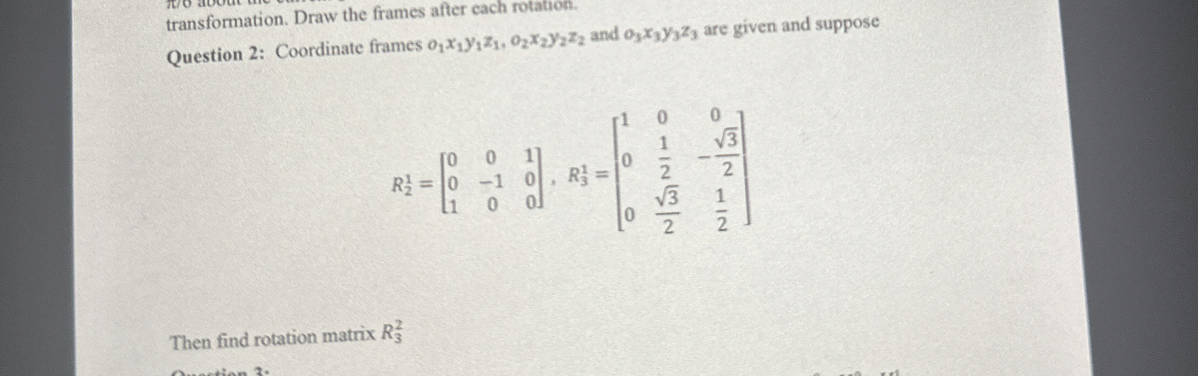 Solved transformation. Draw the frames after each | Chegg.com