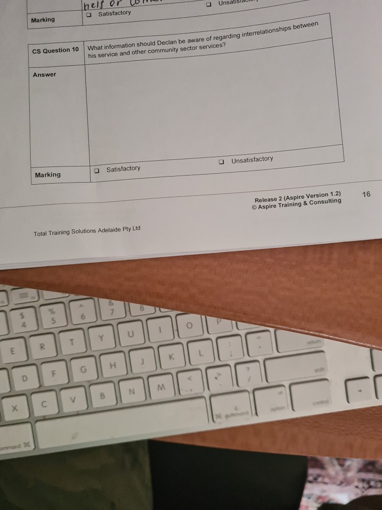 Solved what information should declan be aware of | Chegg.com