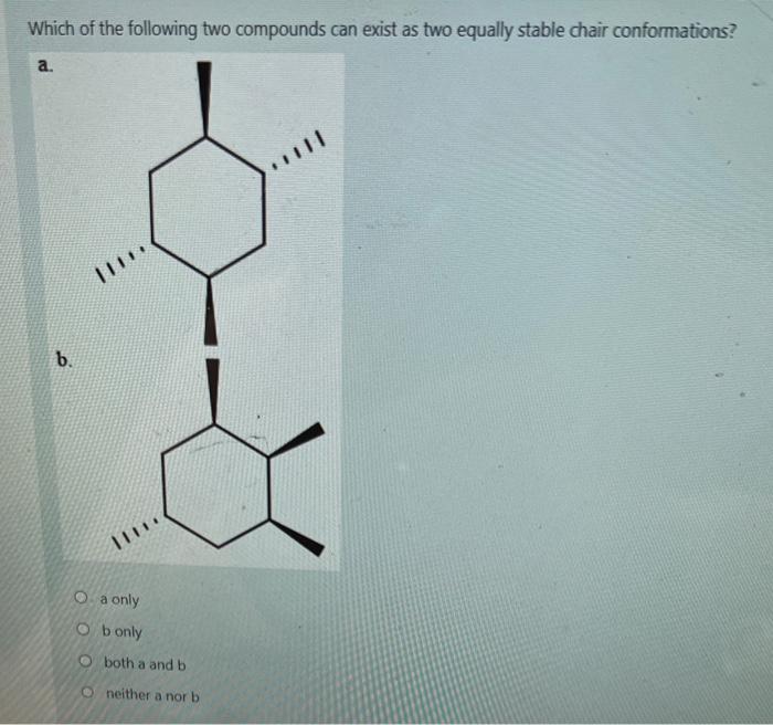 Solved Which of the following conformations has the highest | Chegg.com