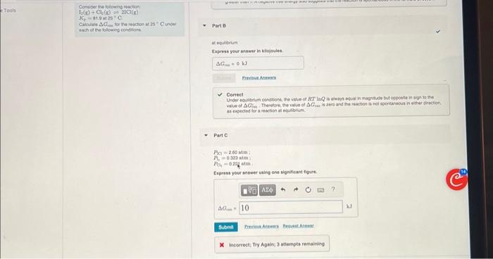 Solved Consider the following reaction: \\[ \\mathrm{CH}_{3} | Chegg.com
