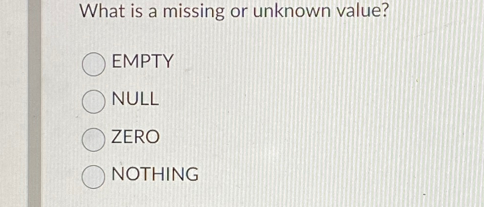 Solved What is a missing or unknown | Chegg.com