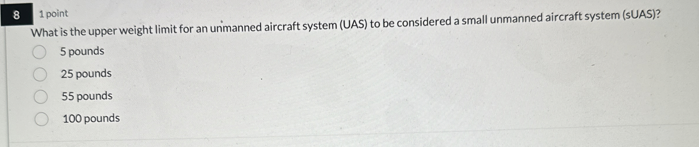 Solved 81 ﻿pointWhat is the upper weight limit for an | Chegg.com