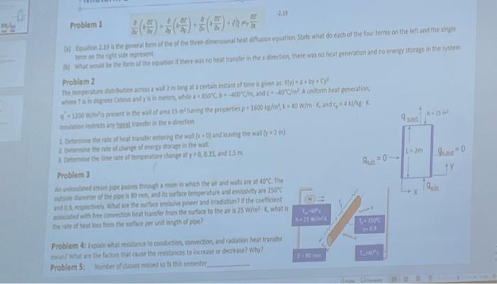 Solved please answer questions four and fiveProblem 4: | Chegg.com