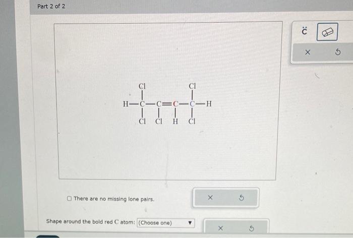 Solved Add lone pairs where needed to glve octets and | Chegg.com