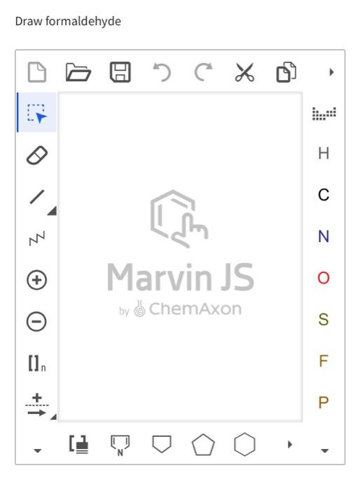 Solved Draw formaldehyde | Chegg.com