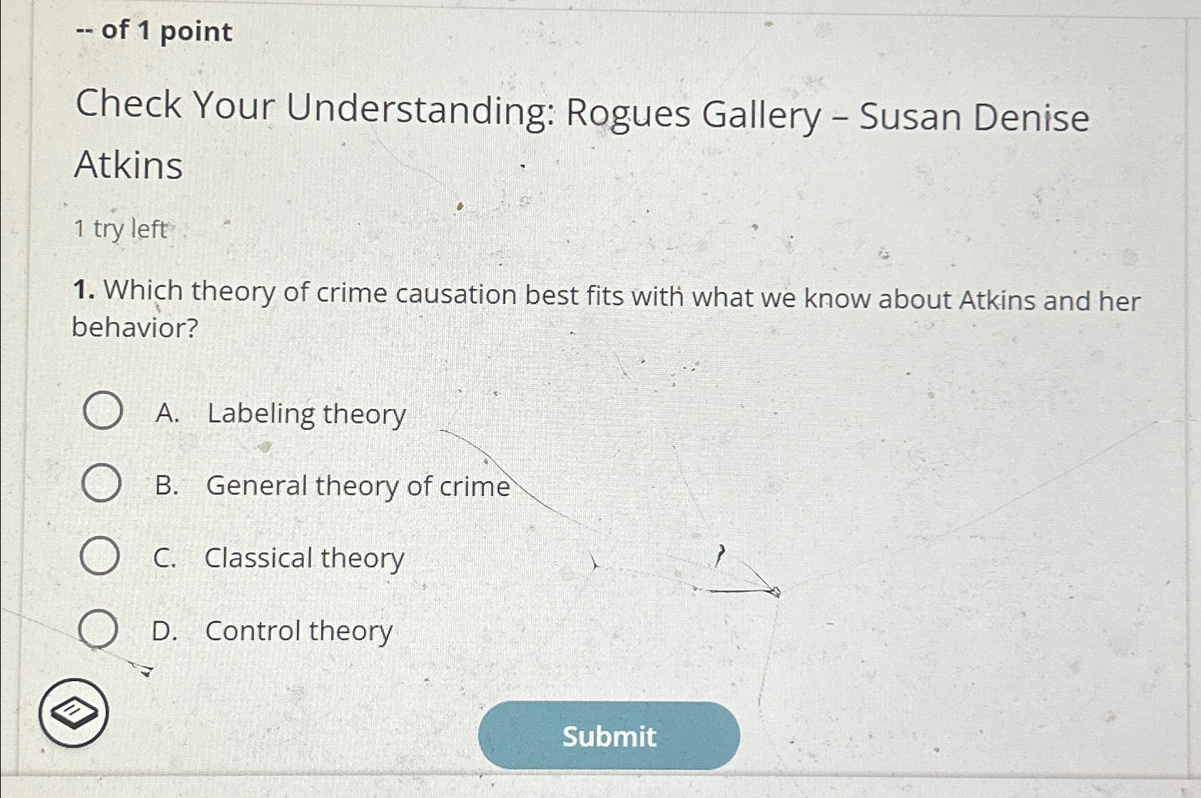 Solved -- ﻿of 1 ﻿pointCheck Your Understanding: Rogues | Chegg.com