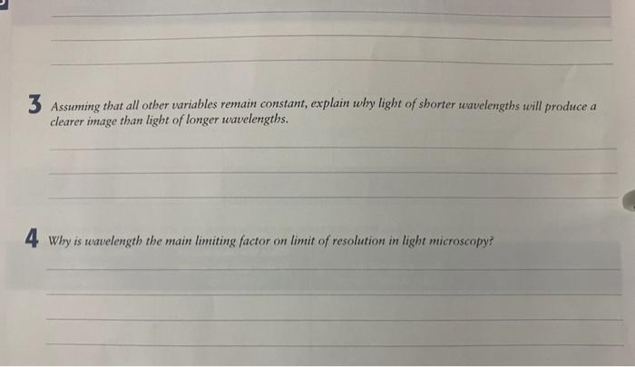 Solved Assuming that all other variables remain constant, | Chegg.com