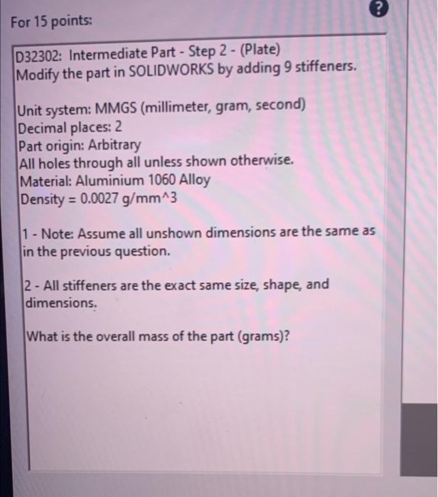 Solved ? For 15 points: D32302: Intermediate Part - Step 2 - | Chegg.com