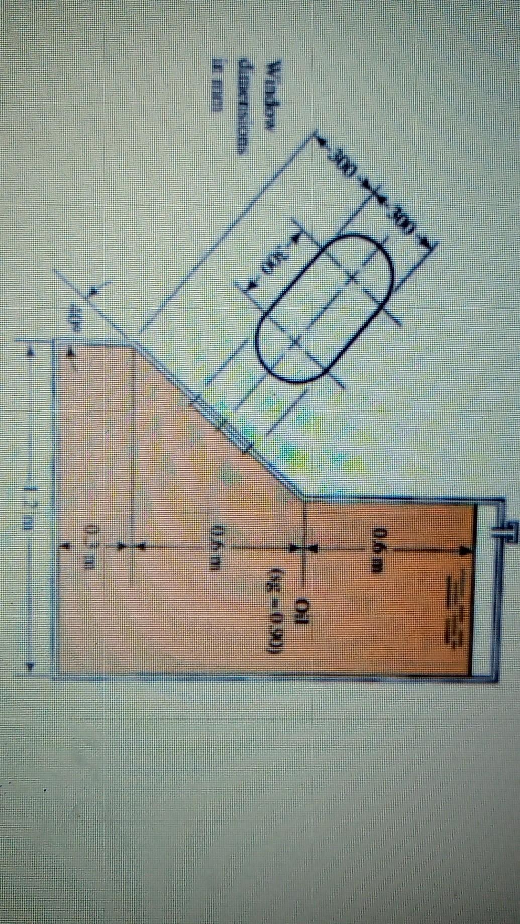 Solved The tank in Fig. Q5 has a circular window in an | Chegg.com