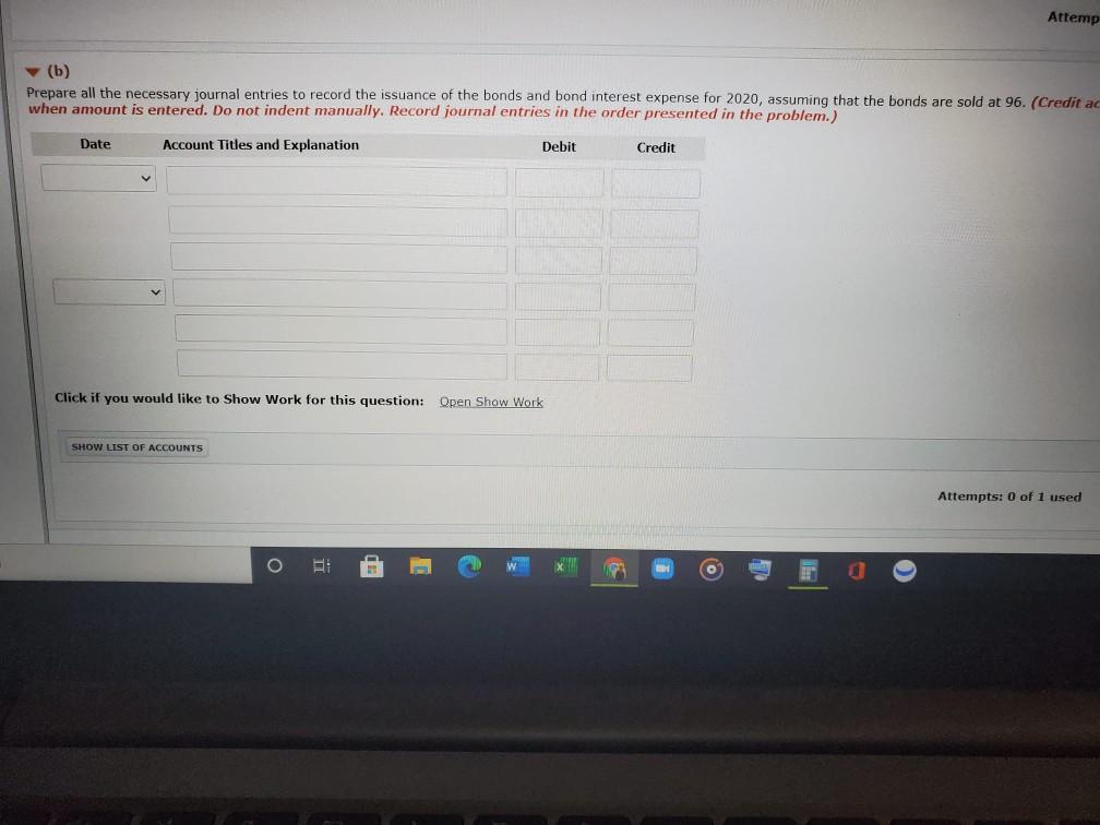 Solved Problem 15-06A a-c (Part Level Submission) Oncle | Chegg.com