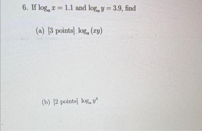 Solved 5. [5 points] Find the inverse of the given | Chegg.com