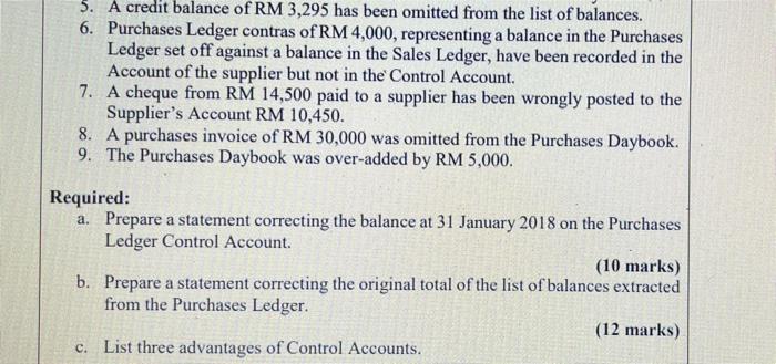 Solved The Purchases Ledger Control Accounts of Pfozer, a | Chegg.com