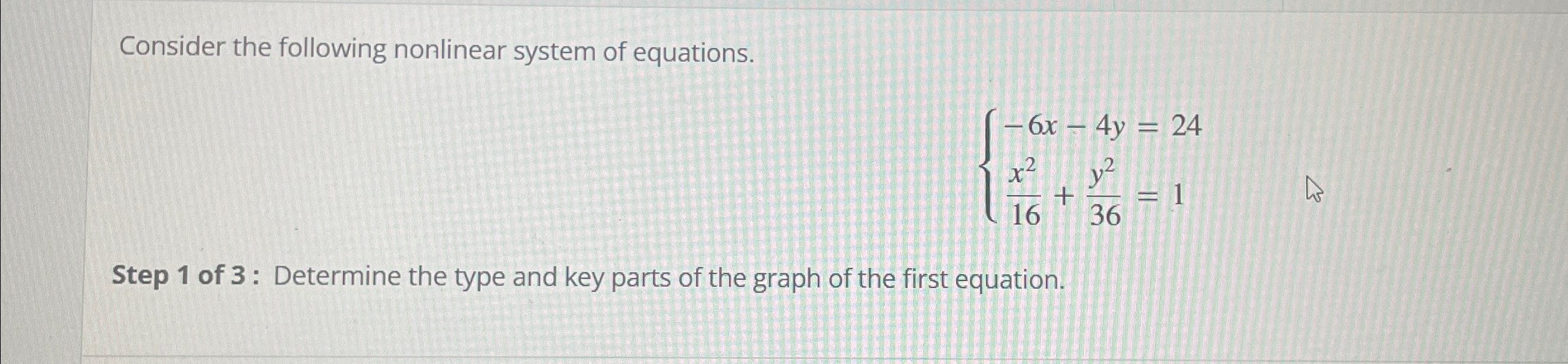 Solved Consider the following nonlinear system of | Chegg.com