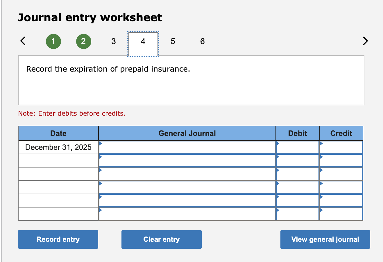 Solved Journal entry worksheetRecord the expiration of | Chegg.com